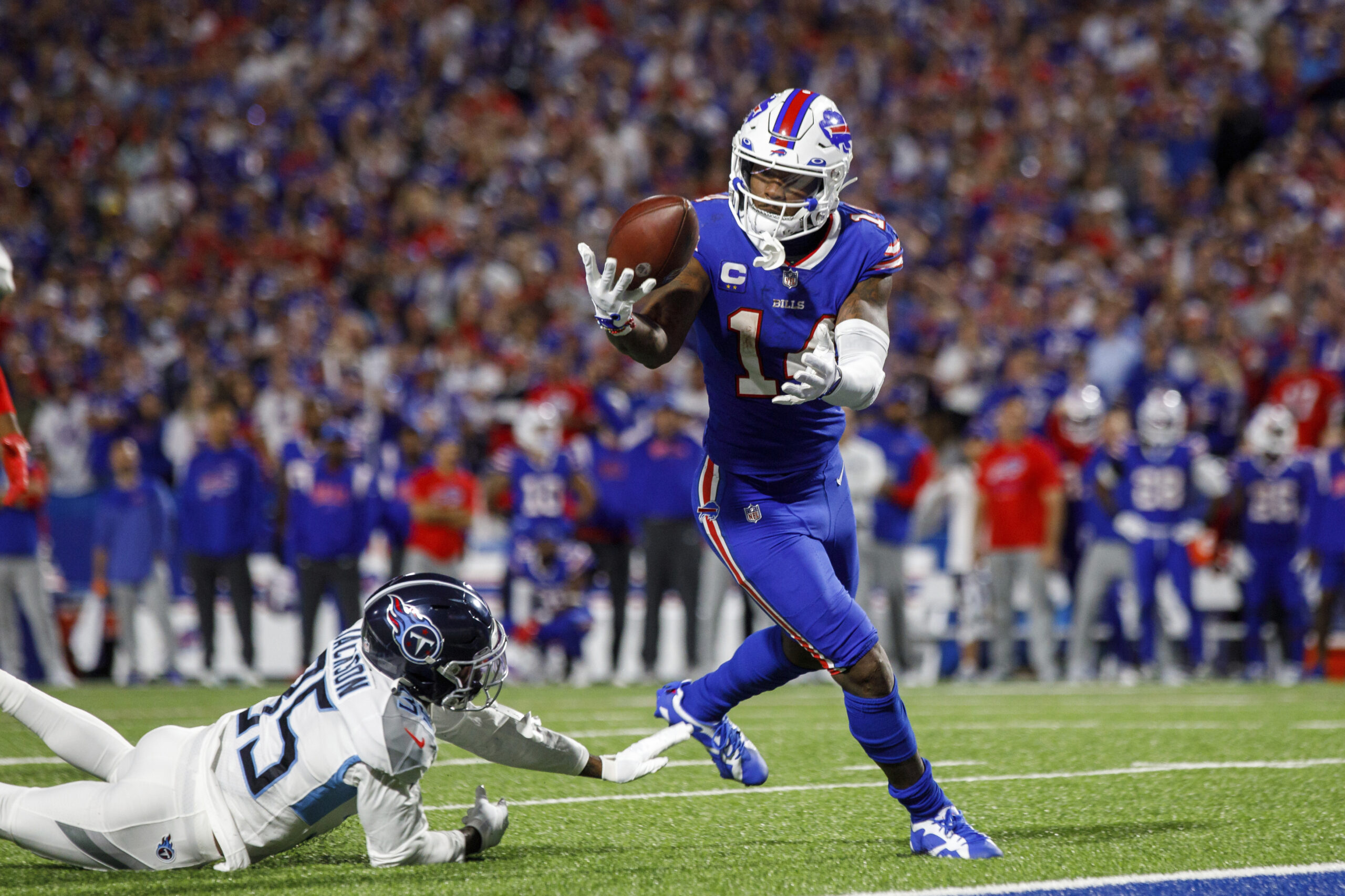 Diggs Catches 3 TDs In Bills’ 41-7 Rout | News, Sports, Jobs - Post Journal